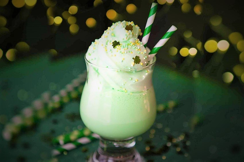 How to Make a Shamrock Shake